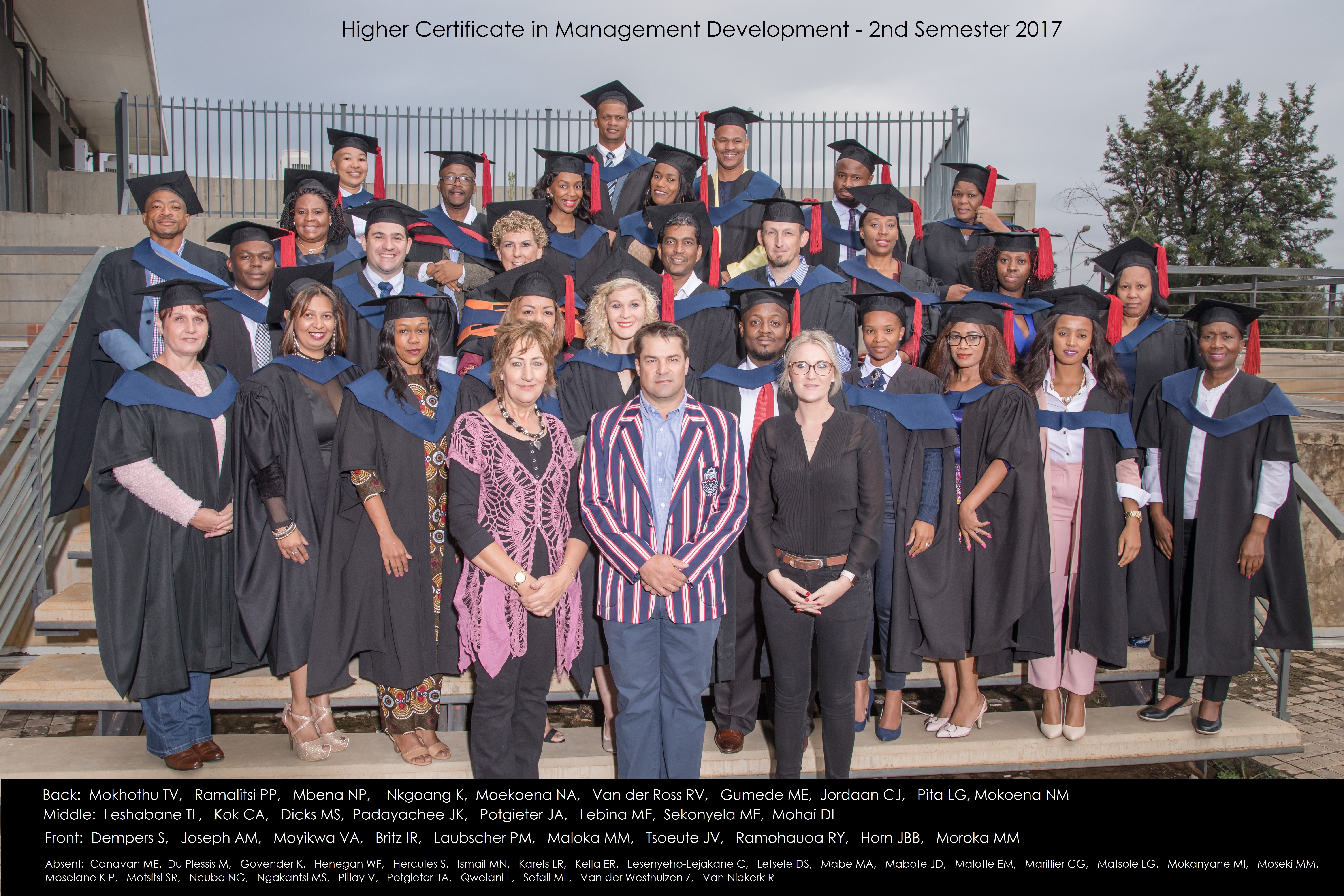 Higher Certificate in Management Development - Alumni Higher Certificate in Management Development - Alumni