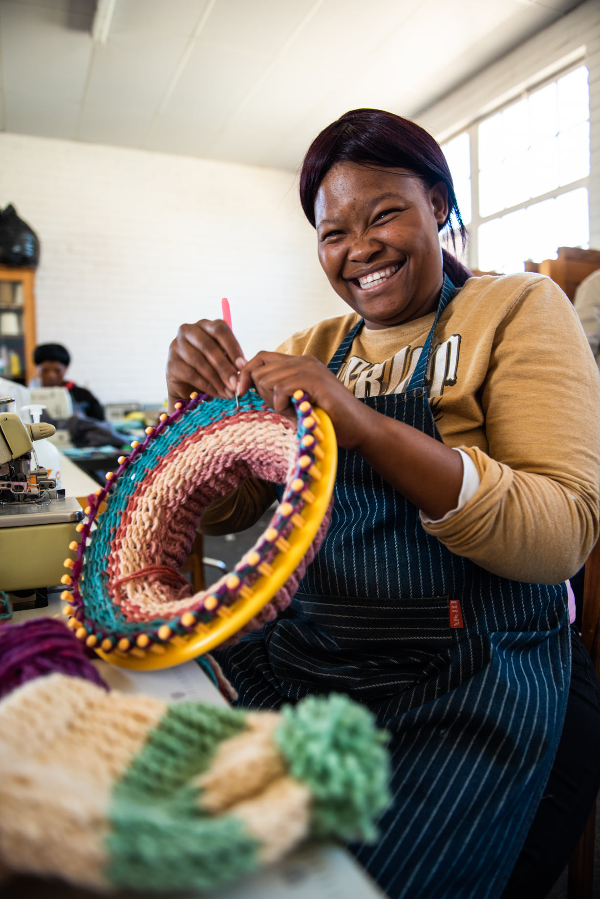 Transforming a piece of wool into a livelihood